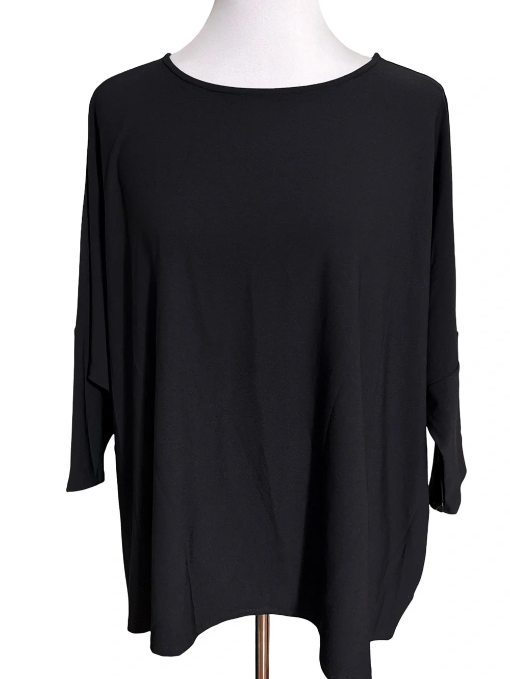Wynne Layers | Tops | Wynne Layers Black Boatneck Blouse Relaxed ...